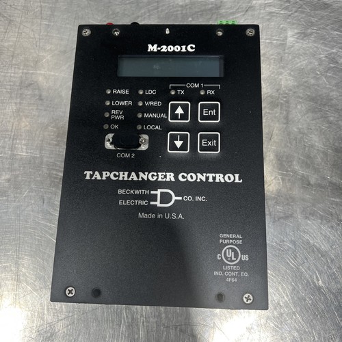 Beckwith Electric TapChanger Control M-2001C for Transformers and ...