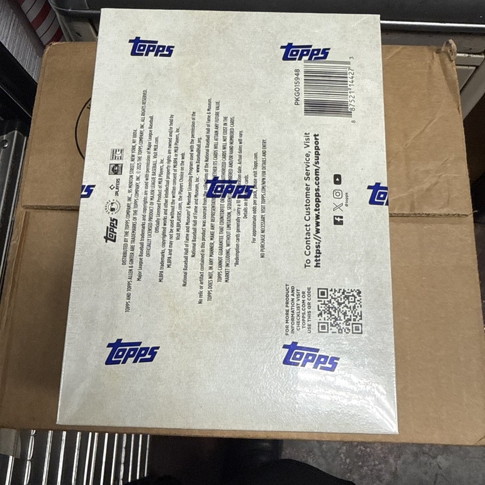 2025 Topps Allen & Ginter Baseball Hobby Box Sealed - Ships Fast! | eBay