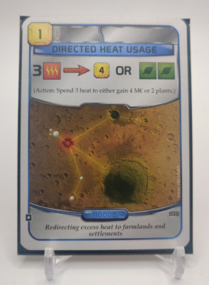 Terraforming Mars Promo Card Directed Heat usage 792463142730| eBay