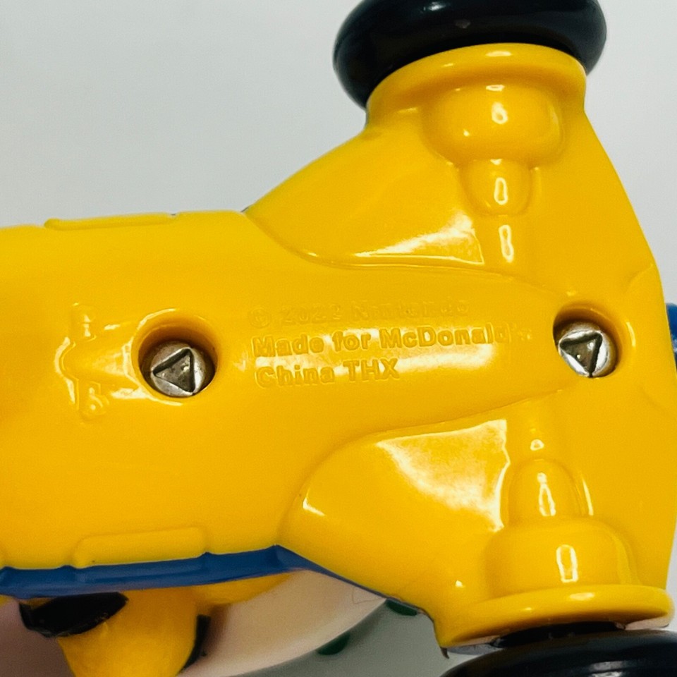 2022 McDonalds Nintendo Bowser race car toy figure. | eBay