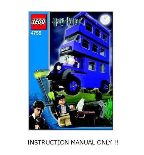 (Instructions) for LEGO 4755 - HARRY POTTER - Knight Bus - INSTRUCTION ...