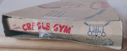 The Original Cradle Gym By Childhood Interests Vintage Hanging Wooden ...