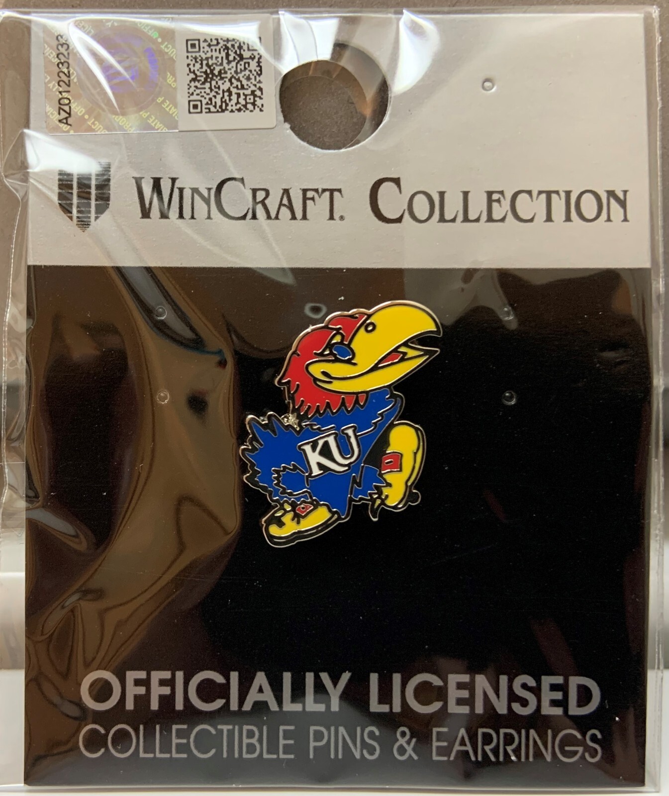 KANSAS JAYHAWKS LOGO LAPEL COLLECTOR PIN NEW | eBay