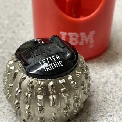 Typewriters & Word Processors - Ibm Selectric Typewriter Typeball