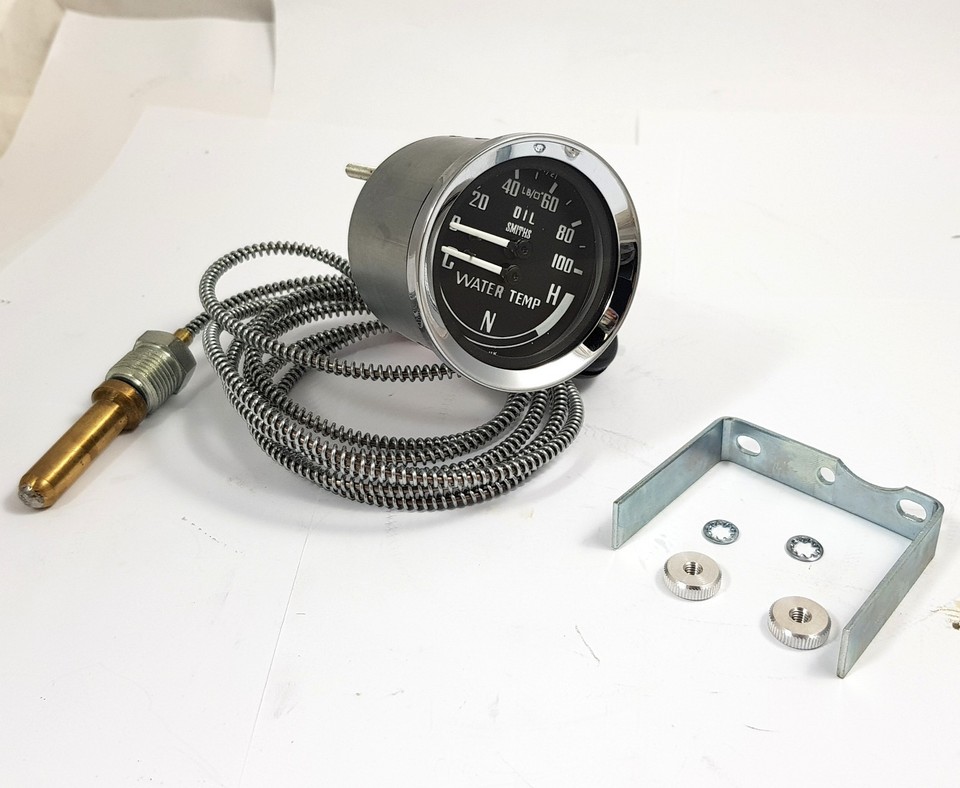 Smiths Classic Oil & Water Gauge (MGB, Midget & Austin Healey Sprite ...