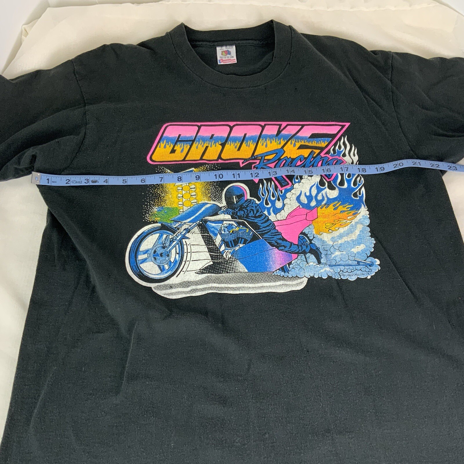 Vintage 1994 Drag Racing T Shirt- Grove Nitro Drag Bi… - Gem