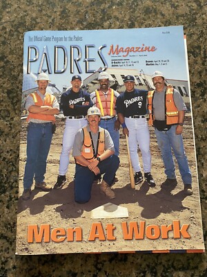 SAN DIEGO PADRES MAGAZINE AND SCORECARD 2000 | eBay
