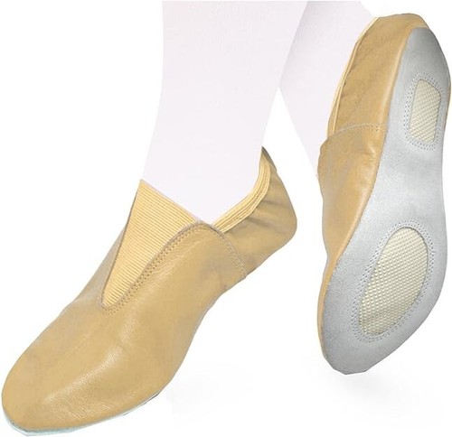 Hit & Fit Slip-On Goat Leather Trampoline Shoes Gymnastics Tumbling ...