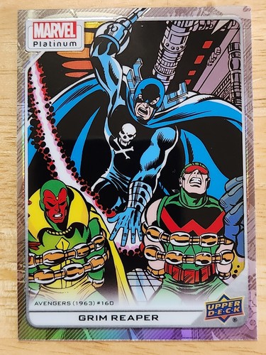 #137 GRIM REAPER 2023 Upper Deck Marvel Platinum RAINBOW | eBay