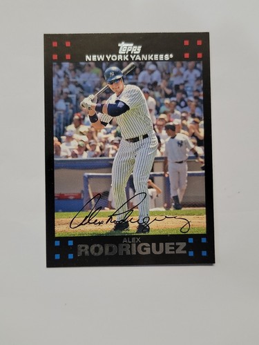2007 Topps Alex Rodriguez Card #510 EX NY Yankees | eBay