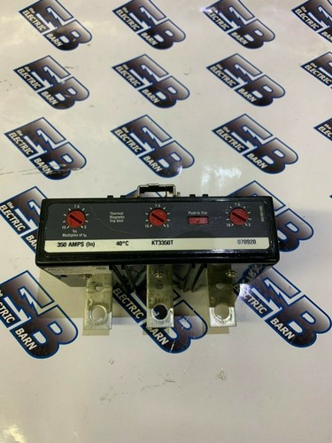 Cutler Hammer KT3350T (KT3350) Trip Unit 350A for KD HKD KDC Breaker ...