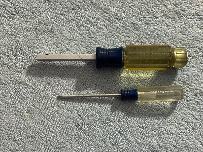 Vintage CRAFTSMAN 1/4” Drive Screwdriver Extension Handle & 41293 ...