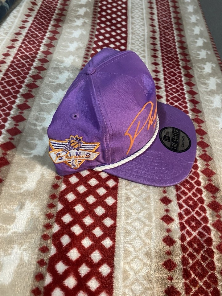 New Era NBA Phoenix Suns The Golfer Snapback Hat Script Purple Adult ...