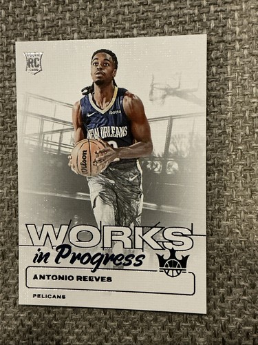 2024-25 Court Kings Basketball Antonio Reeves RC Works In Progress ...