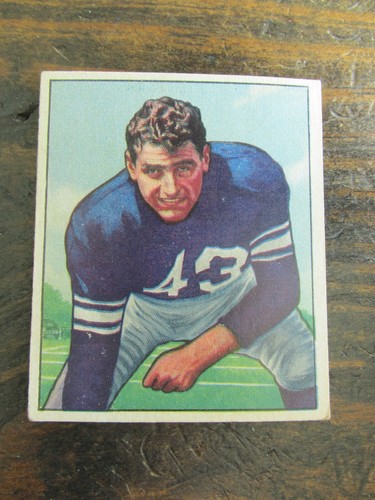 1950 Bowman MARTIN RUBY Football Card #13 New York Yanks EX Condition ...