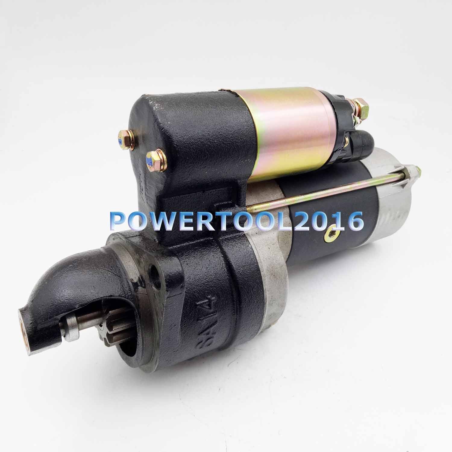 Deceleration Starter Motor 12V 12T QDJ168D-YM for Yanmar CY1115 CY1105 ...