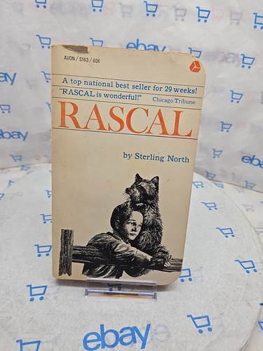 Rascal by Sterling North 1963 Avon Paperback Memoir Newbery Honor ...