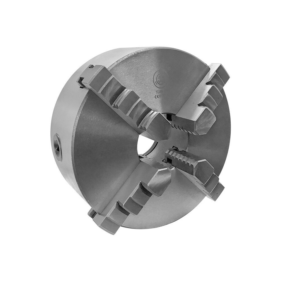 8''(200MM) 4 Jaw Self Centering Mill Chuck Lathe Milling Machine | eBay