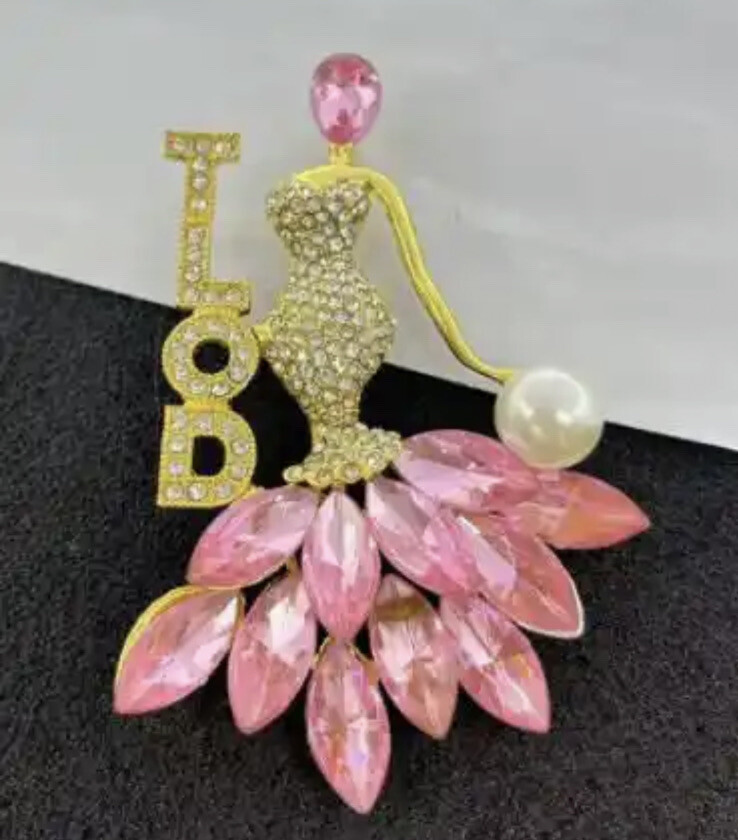 TLOD, Top Ladies of Distinction, Lady Brooch Pin with Keepsake Pouch | eBay