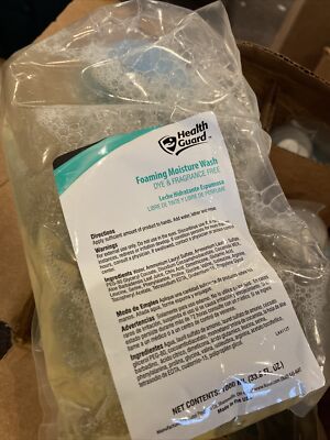 Health Guard Kutol 64341 Foaming Moisture Hand Soap 6 Refills Dye ...
