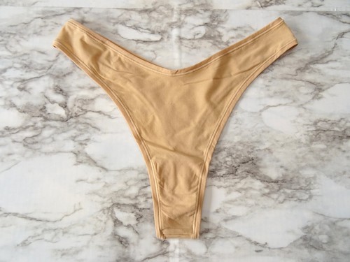 Skims 2027 Fits Everybody Dipped Front Thong 1-Pack Panties US Size 4X ...