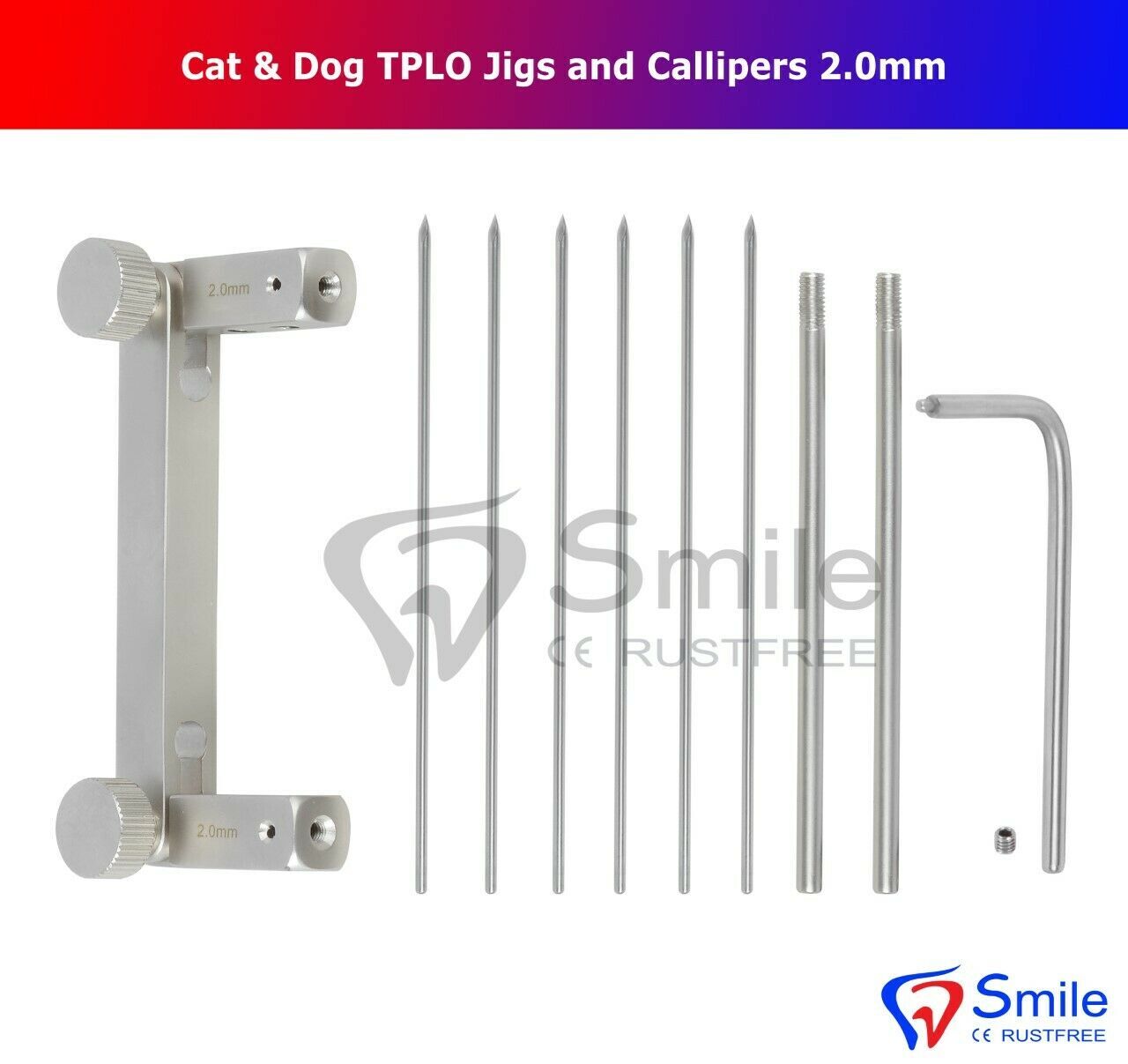 TPLO Jigs and Callipers 2.0mm-Cat And Dog Veterinary Orthopaedic ...