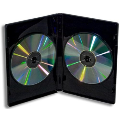 2-Standard DVD Replacement Case 2-Disc Movie Storage Shell Cases | eBay