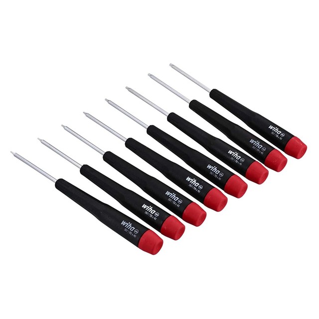 Wiha 26791 Precision Torx T1-T8 Set 8-Piece Dependable Durable ...