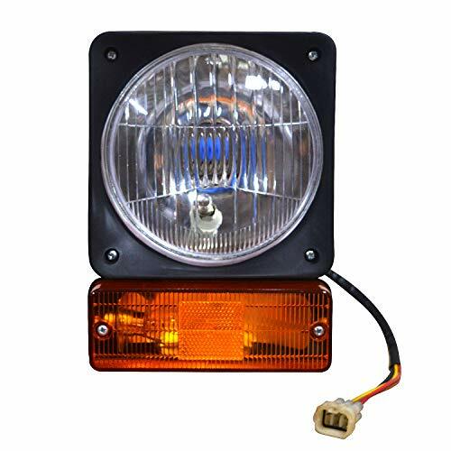 JCB 12v Head Light Lamp Left Side with Indicator Telehandler Backhoe ...