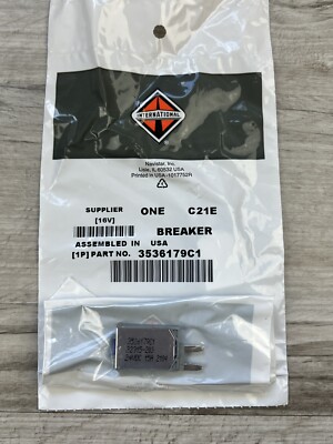 International Navistar Bussmann 3536179C1 22315-203 Circuit Breaker ...
