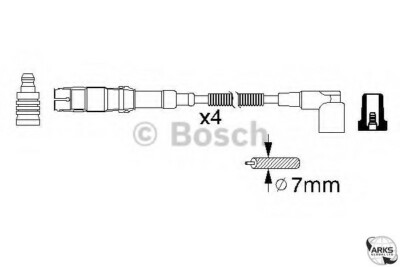 Bosch Ignition Lead With Marten Protection 0986356310 | eBay Australia