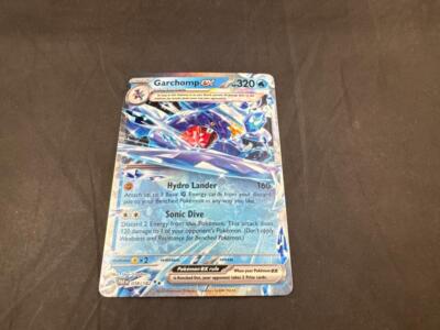 GARCHOMP EX 38/182 POKEMON PARADOX RIFT HOLO RARE | eBay