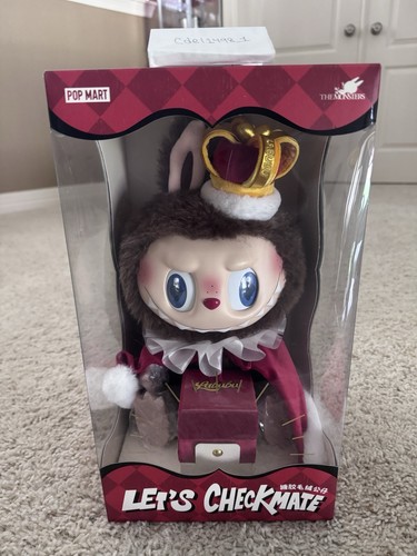 POP MART Labubu The Monsters Let’s Checkmate King 100% Authentic - US ...