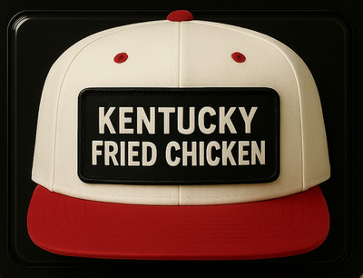Kentucky Fried Chicken Hat, Removable Metal Patch, Snapback | eBay
