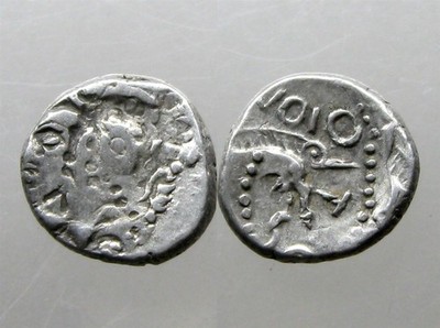 SILVER QUINARIUS CELTIC GAUL___1st Century BC____SEQUANI TRIBE ...