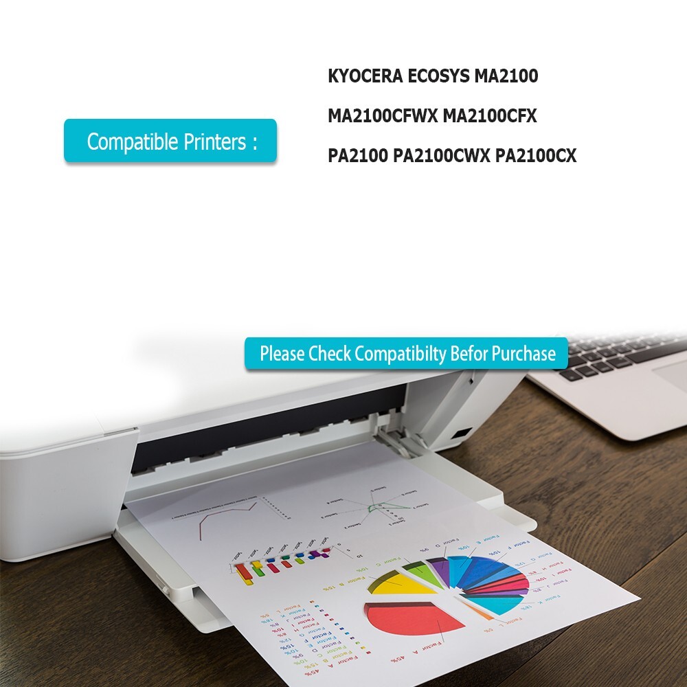 Cyan Toner TK5440 Fits For Kyocera ECOSYS MA2100 MA2100cfwx MA2100cfx ...