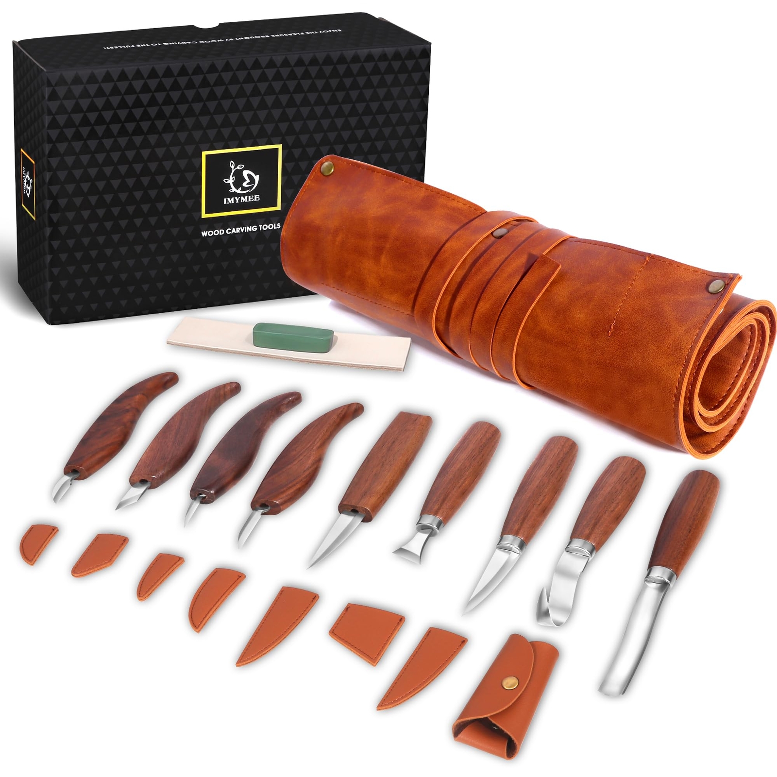 Wood Carving Tools Deluxe-Whittling Knife,Wood Carving Kit,Wood ...