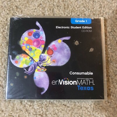 Sealed - Envision Math Texas: Grade 1 One Electronic Student Edition ...