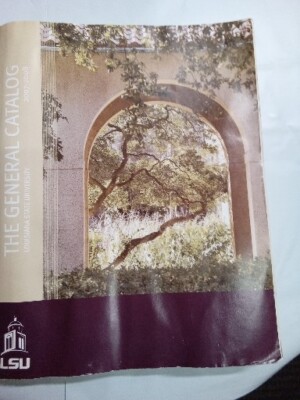 THE GENERAL CATALOG:LSU 2007-2008 (Paperback) | eBay
