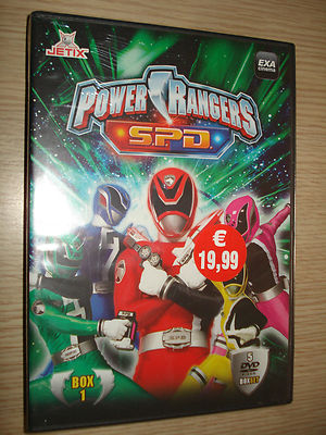 COFANETTO POWER RANGERS SPD DVD BOX 1(5 DVD)Episodi 1/20+DVD HOME A ...