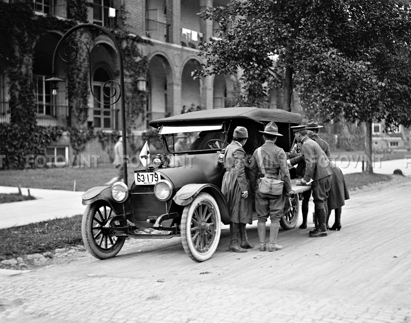 Vintage 1917 RED CROSS MOTOR CORPS Photo Picture 8x10 11x14 16x20 (RC6 ...