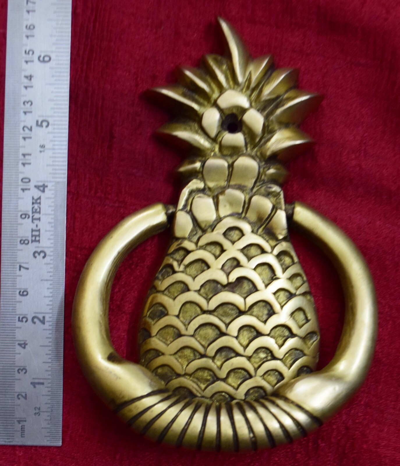 Pineapple Shape Unique Design Decorative Door Bell Gate Knocker ...
