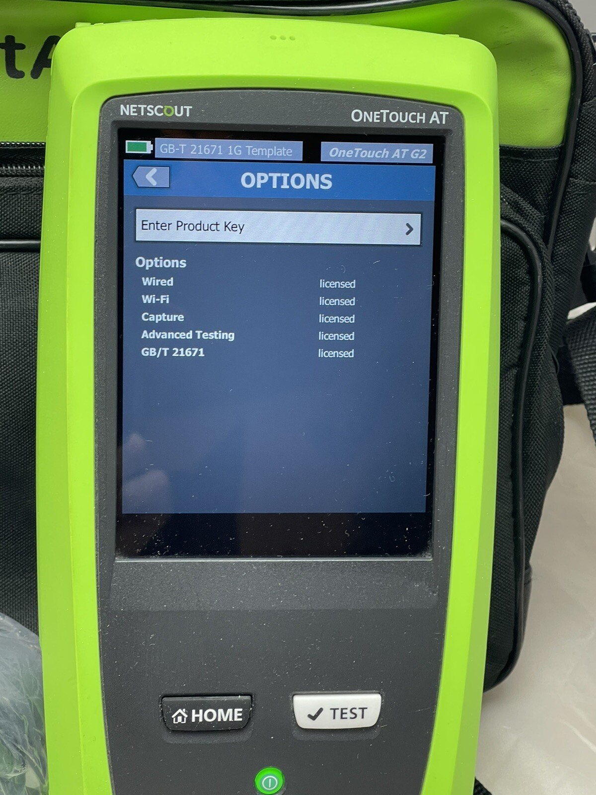 NetScout OneTouch AT G2 Network Assistant ALL Options & LATEST Firmware ...