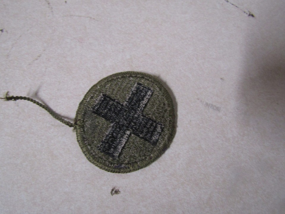 ORIGINAL MILITARY PATCH SEW ON WW2 ERA NO GLOW US ARMY 33RD INFANTRY ...