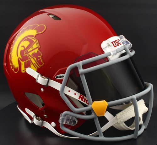 USC TROJANS NCAA Riddell Speed Full Size AUTHENTIC Football Helmet | eBay