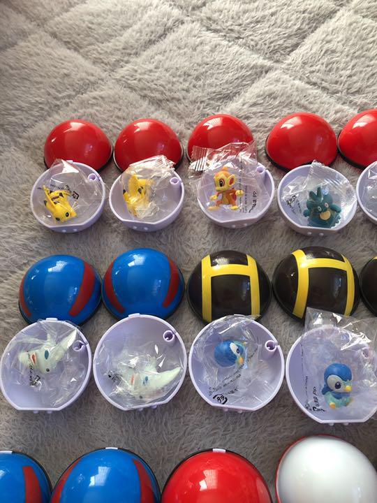 Pokemon Get Collections Sinnoh Region Figure Toy Lot Set Pokeball FS ...