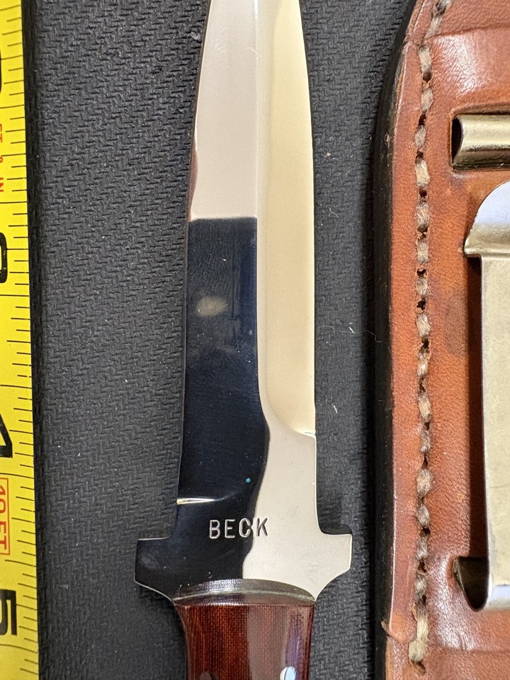 Early P. F. BECK. ??? Custom Knife # 578. Excellent condition Looks ...