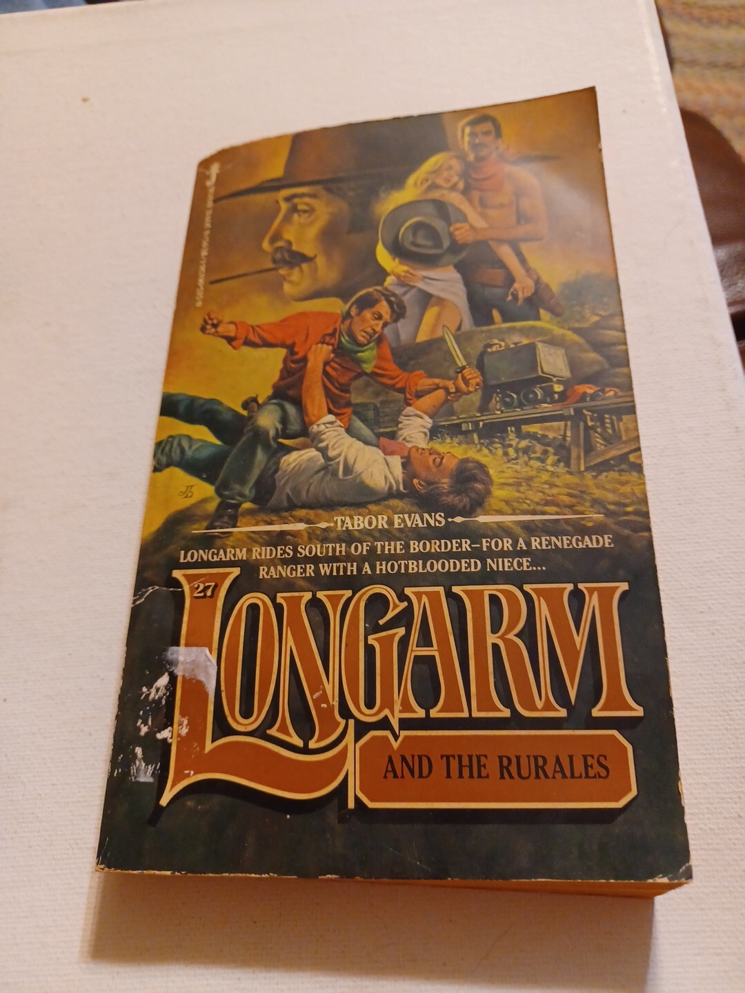 Tabor Evans LONGARM Series lot of 22 different paperback books Western ...