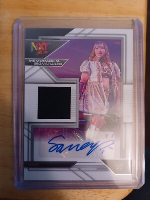 2022 WWE NXT2.0 SARRAY Signature Memorabilia 2.0 95/99 | eBay