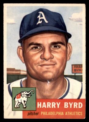 1953 Topps Baseball #131 Harry Byrd GD (Crease) | eBay